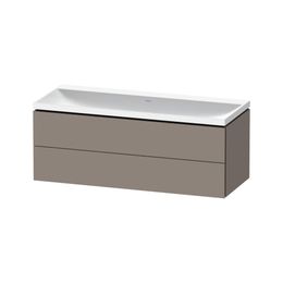 Duravit M&ouml;bel-Set L-Cube 120x48x48cm, o Hahnl., bas. ma, 2 Schub. (LC6953N43430000)