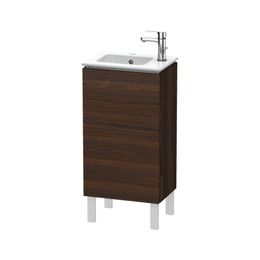 Duravit Waschtischunterschrank L-Cube 42x29,4x70,4cm, st, T&uuml;r li, Nussb geb. (LC6273L6969)