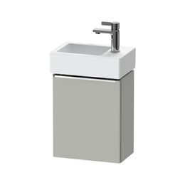 Duravit Waschtischunterschrank D-Neo 36,4x22,2x44cm, 1 T&uuml;r, An R, chr/Bet ma (DE4218R10070000)