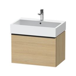 Duravit Waschtischunterschrank D-Neo 68,4x44,2cm, sw/Ei Nat, 1 Ausz., wandh&auml;ngend (DE42720BD300000)