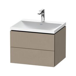 Duravit M&ouml;bel-Set L-Cube 60x48x48cm, m Hahnl., lei, 2 Schubk&auml;sten (LC6950O75750000)