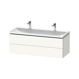 Duravit M&ouml;bel-Set L-Cube 120x48x48cm, m 2 HL, 2 Schub., we. matt (LC6954O84840000)