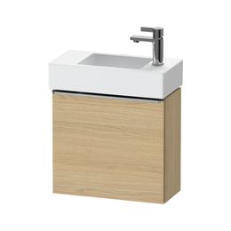 Duravit Waschtischunterschrank D-Neo 48,4x22,2x44cm, 1 T&uuml;r, An L, ES geb/Ei N (DE4219L70300000)