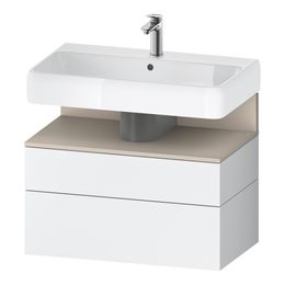 Duravit Waschtischunterschrank Qatego 79x47x59cm, T m/we m, 1 Kast, m Nischenb (QA4394083180010)