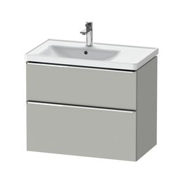 Duravit Waschtischunterschrank D-Neo 78,4x45,2cm, 1 Kast, B li, chr/Beton ma (DE4357010070000)