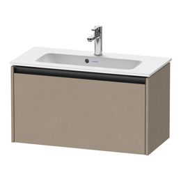 Duravit Waschtischunterschrank Ketho.2 Compact 81x39cm, leinen, 1 Auszug, wandh&auml;ngend (K25056075750000)
