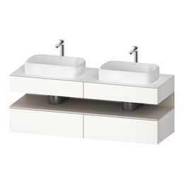 Duravit Waschtischunterschrank Qatego 160x55x60cm, T m/we m, Pl, Beck. beids. (QA4779091840000)