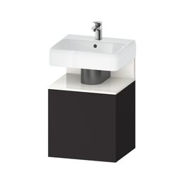 Duravit Waschtischunterschrank Qatego 49x42x64,5cm, 1 T, T l, w g/Gra matt (QA4077L22800000)