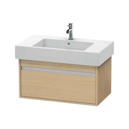 Duravit Waschtischunterschrank Ketho 80x45,5cm, Ei Nat, 1 Auszug, wandh&auml;ngend (KT669003030)