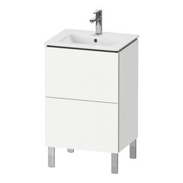 Duravit Waschtischunterschrank L-Cube 52x42,1x70,4cm, 2 Ausz., steh., we matt (LC667101818)