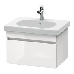 Duravit Waschtischunterschrank DuraStyle 60x45,3cm, we. hgl, 1 Ausz., wandh&auml;ngend (DS638302222)