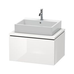 Duravit Waschtischunterschrank L-Cube 72x54,7cm, we. hgl, f Konsole, 1 Auszug (LC581102222)