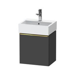 Duravit Waschtischunterschrank D-Neo 43,4x32,2x44cm, 1 T&uuml;r, An L, g pol/gra m (DE4217L34490000)