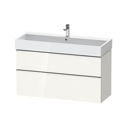 Duravit Waschtischunterschrank D-Neo 118,4x44,2cm, c/w g, 1 Schubk., 1 Ausz. (DE4375010220000)