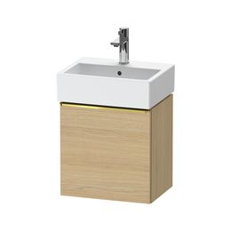Duravit Waschtischunterschrank D-Neo 43,4x32,2x44cm, 1 T&uuml;r, An L, g pol/Ei N (DE4217L34300000)