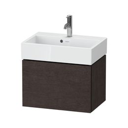 Duravit Waschtischunterschrank Compact L-Cube 58,4x39,1x39,4cm, 1 AZ, wand, E dk geb. (LC611907272)