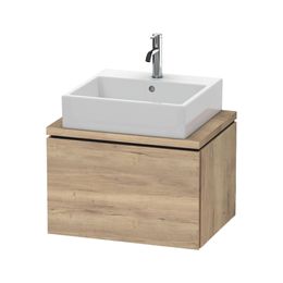 Duravit Waschtischunterschrank Compact L-Cube 62x47,7cm, Ei marm., f Konsole, 1 Auszug (LC580005555)