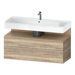 Duravit Waschtischunterschrank Qatego 119x47x59cm, E Na/E ma, 1 Kast, m B (QA4396030550010)