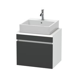 Duravit Waschtischunterschrank Com DuraStyle 60x47,8cm, gra m/we ma, f Kons, 1 Ausz. (DS530004918)