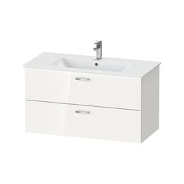 Duravit M&ouml;bel-Set XBase 103x49cm, WT, WTU 2 SchKa., Spanplattenschraube, we. gl (XB007704545)