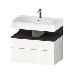 Duravit Waschtischunterschrank Qatego 79x47x59cm, gra m/we g, 1 Kast, m B (QA4394080220010)