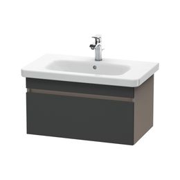 Duravit Waschtischunterschrank DuraStyle 73x44,8cm, gra m/bas ma, 1 Ausz., wandh&auml;ngend (DS638104943)