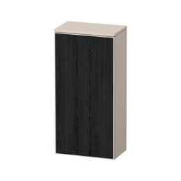Duravit Halbhochschrank Zencha 40x24x81,9cm, 1 T, An R, E schw/tau matt (ZE1350R16830000)