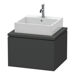 Duravit Waschtischunterschrank L-Cube 62x54,7cm, graph ma, f Konsole, 1 Auszug (LC581004949)