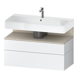Duravit Waschtischunterschrank Qatego 99x47x59cm, T m/we m, 1 Kast, m Nischenb (QA4395083180010)