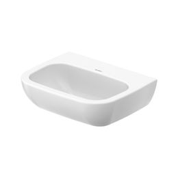 Duravit Waschtisch D-Code Med 55x43cm, o. Hahnl. + &Uuml;L, m Hahnloch, we. (2311550070)