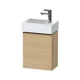 Duravit Waschtischunterschrank D-Neo 36,4x22,2x44cm, 1 T&uuml;r, An L, b geb/Ei N (DE4218L04300000)