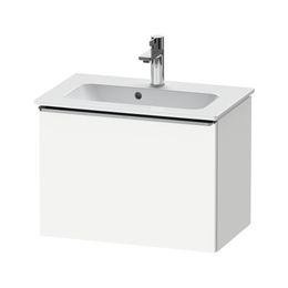 Duravit Waschtischunterschrank D-Neo Compact 61x37,2, ES geb/we ma, 1 Ausz., wandh&auml;ngend (DE4268070180000)
