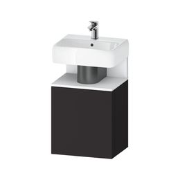 Duravit Waschtischunterschrank Qatego 44x35x64,5cm, 1 T, T. re, we m/Grap matt (QA4076R18800000)