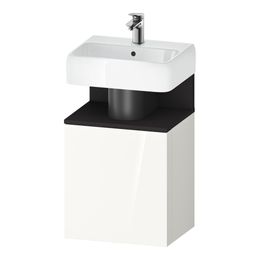 Duravit Waschtischunterschrank Qatego 44x35x64,5cm, 1 T, T l, gra m/we hgl (QA4076L80220000)