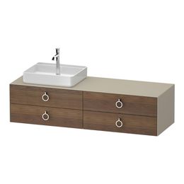 Duravit Waschtischunterschrank White Tulip 160x55cm, B L, US N tau m, k Ein/o Be (WT4995L77600000)