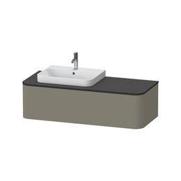 Duravit Waschtischunterschrank o. ES Happy D.2 Plus 35,4x130cm, 1 A, steingrau s-matt, li (HP4942L92920010)