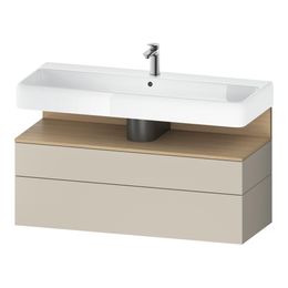 Duravit Waschtischunterschrank Qatego 119x47x59cm, E na/tau m, 1 Kast, m B (QA4396030830010)