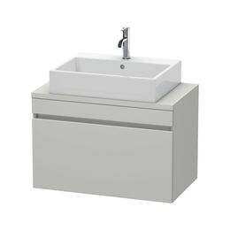 Duravit Waschtischunterschrank Com DuraStyle 80x47,8cm, betongr ma, f Kons, 1 Auszug (DS530200707)