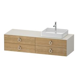 Duravit Waschtischunterschrank White Tulip 160x55cm, B R, E N no w m, k Ein/o Be (WT4995RH5390000)