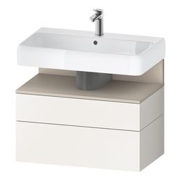 Duravit Waschtischunterschrank Qatego 79x47x59cm, T m/we m, 1 Kast, m Nischenb (QA4394083840010)