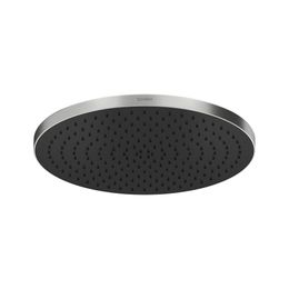 Duravit Kopfbrause 1jet 230 MinusFlow d 230mm, Anschl.-G. G 1/2, ES geb&uuml;rstet (UV0662017070)