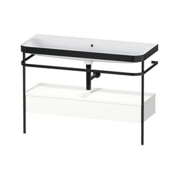 Duravit M&ouml;belwaschtisch-Kombi Happy D.2 Plus 117,5x49cm, m Konso, 1 Lad, o HL, w matt (HP4744N84840000)