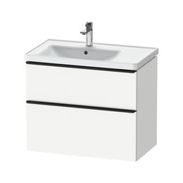 Duravit Waschtischunterschrank D-Neo 78,4x45,2cm, 1 Kast, B L, sw/w ma (DE43570BD180000)