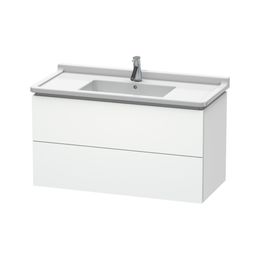 Duravit Waschtischunterschrank L-Cube 102x46,9cm, we. ma, 2 Schub., wandh&auml;ngend (LC626601818)
