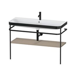 Duravit M&ouml;belwaschtisch-Kombi Happy D.2 Plus 117,5x49cm, m Konsole, 1 HL, leinen (HP4739O75750000)