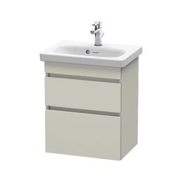 Duravit Waschtischunterschrank Com DuraStyle 50x36,8cm, Tau, 2 SchKa., wandh&auml;ngend (DS640309191)