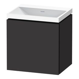 Duravit M&ouml;bel-Set L-Cube 45x35x48cm, 1 T&uuml;r, An L, o HL, gra matt (LC6948N80800000)