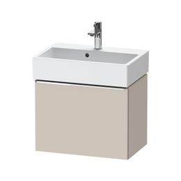 Duravit Waschtischunterschrank D-Neo Compact 58,4x37,2x44cm, 1 A, wandh&auml;ngend, chr/Taup ma (DE4229010910000)