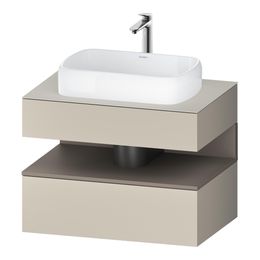 Duravit Waschtischunterschrank Qatego 80x55x60cm, ba m/ta m, Pl, Nischenb (QA4730043830010)