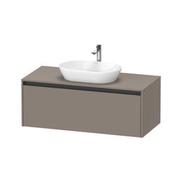 Duravit Waschtischunterschrank Ketho.2 120x55cm, ba m, Pl m 1 Ausschn, wandh&auml;ngend (K24887043430000)
